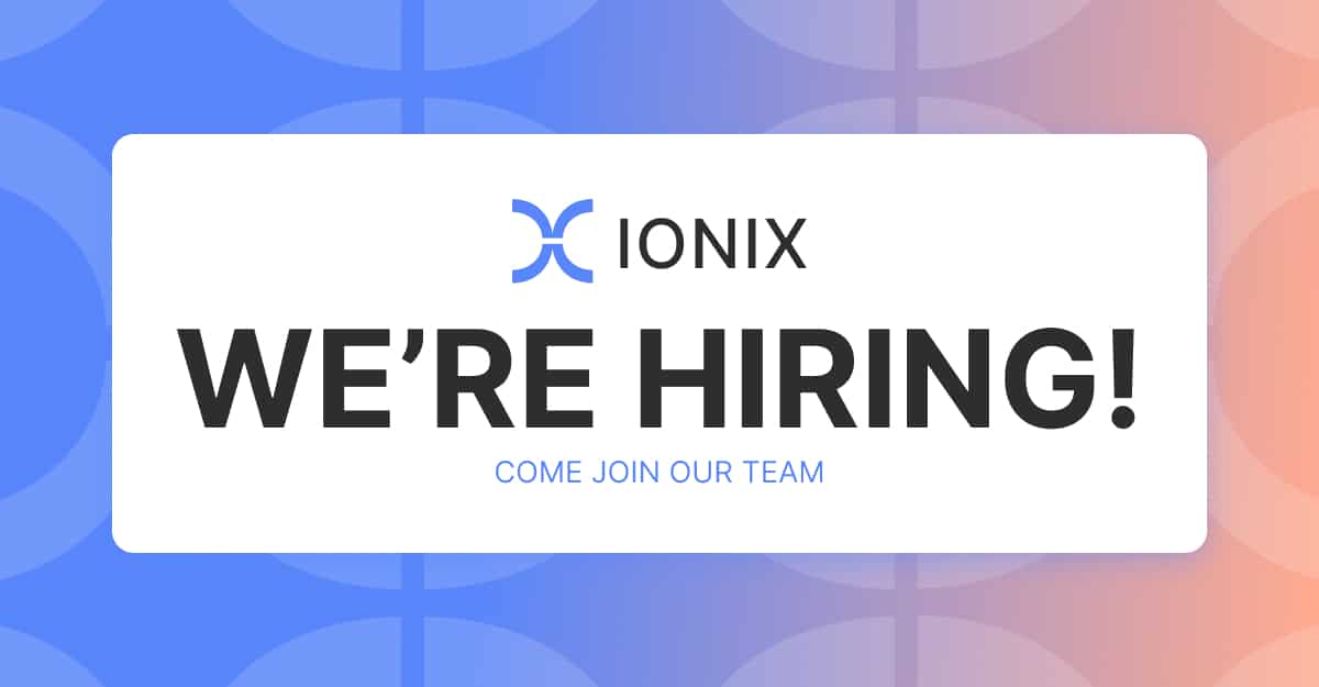 Jobs at IONIX - IONIX Careers